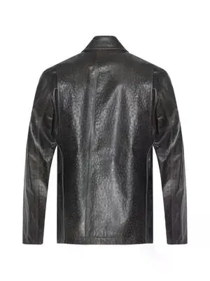 Casablanca Ostrich-effect Workwear Shirt
