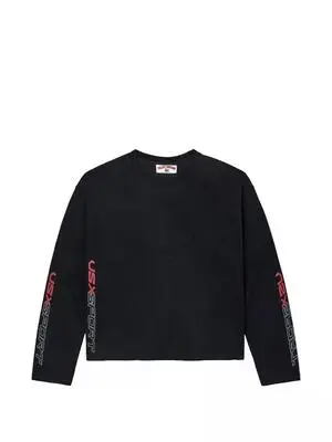 VALE FOREVER Thermal Long Sleeve T-shirt - Black