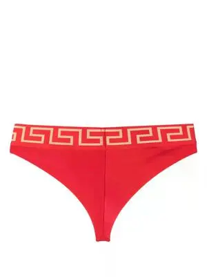 Versace Greca Border Briefs - Red