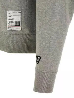 Mihara Yasuhiro Gauze Logo-patch Sweatshirt