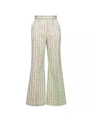 Rosie Assoulin Floral-pattern Trousers