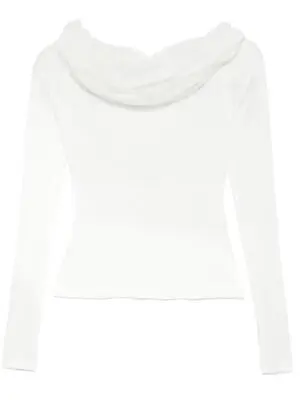Christopher Esber Sonora Off-shoulder Top - Neutrals