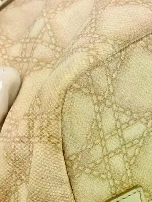 Dior 2008 Cannage Tote Bag - Neutrals