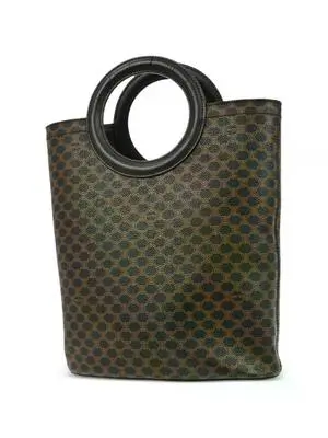 Celine 1990-2000 Macadam Handle Tote Bag