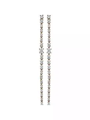 ANITA KO Diamond-embellished Earrings - Pink