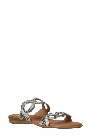 Andre Assous Braided Sandals For Women