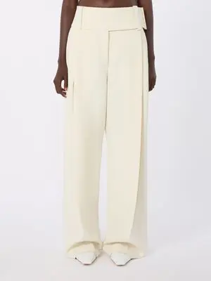 Max Mara Wide-fit Stretch Viscose Trousers