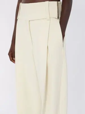 Max Mara Wide-fit Stretch Viscose Trousers