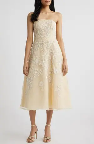 Adrianna Papell Embroidered Cocktail Dresses