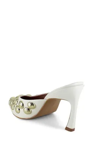 Bcbgmaxazria Grimaldi Studded Pointed Toe Pumps - Cloud Dancer