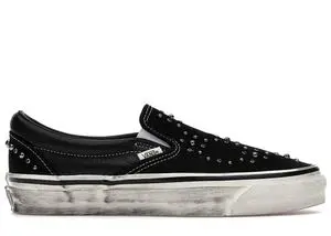 VANS Lx Classic Slip-on Studded Sneakers - Black