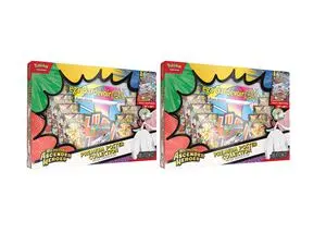 POKEMON 2026 Pokémon Mega Evolution Ascended Heroes Mega Gardevoir Premium Poster Collection 2x Lot Trading Card - Multicolor