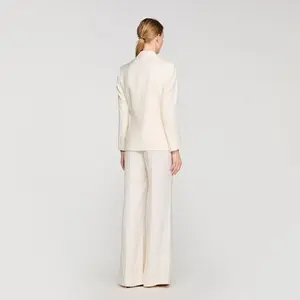 Sandro Slim-fit Double-breasted Suit Jacket