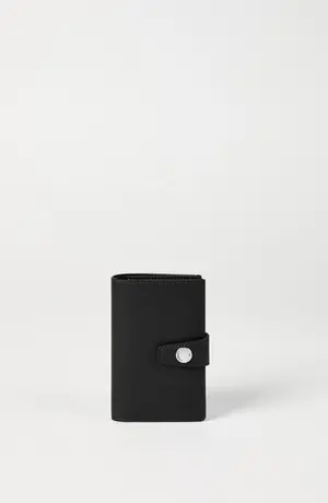 Brunello Cucinelli Leather Wallet With Zipper