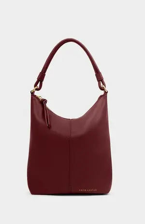 KATIE LOXTON Hallie Satchel Bag - Cherry