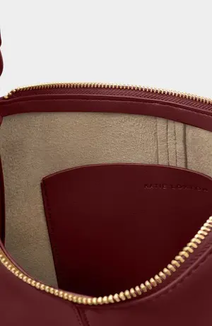 KATIE LOXTON Hallie Satchel Bag - Cherry