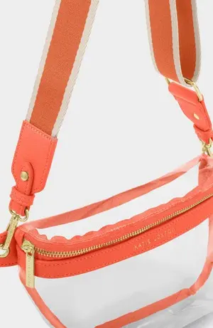 KATIE LOXTON Stadium Belt Bag - Deep Orange