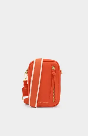 KATIE LOXTON Hallie Small Crossbody Bag - Deep Orange