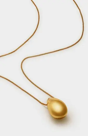 KATIE LOXTON Aura Dome Pendant Necklace