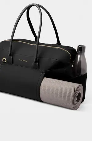 KATIE LOXTON Nylon-luxe Weekend Bag - Black