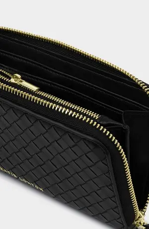 KATIE LOXTON Nova Large Purse - Black