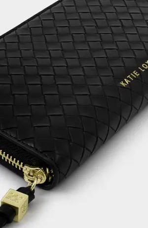 KATIE LOXTON Nova Large Purse - Black