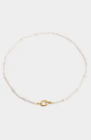 KATIE LOXTON Pearl Glow Waterproof Choker - Gold