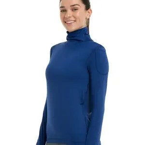BLOQUV Long Sleeve Turtleneck - Navy