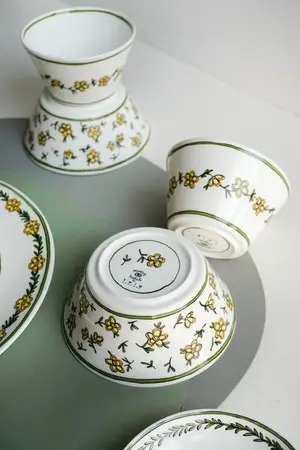 TWIG NEW YORK Heritage Daisy Chain Fruit & Nut Bowl