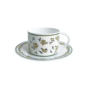 TWIG NEW YORK Heritage Daisy Chain Cup And Saucer - Multi