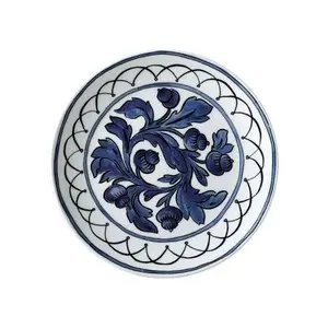 TWIG NEW YORK Heritage Blue Bird Salad Plate - Multi