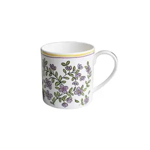 TWIG NEW YORK Heritage Forget Me Not Blooming Mug - Multi