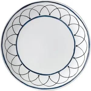 TWIG NEW YORK Heritage Blue Bird Dinner Plate - Multi