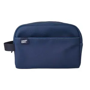 LANDS' END Woven Dopp Kit - Navy