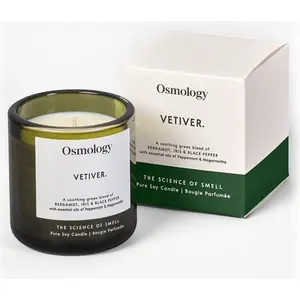 OSMOLOGY Vetiver Scented Candle - Green