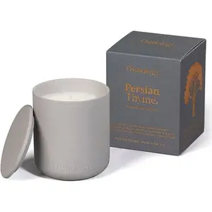 OSMOLOGY Persian Thyme Scented Candleneroli Saffron And Oudh - Grey