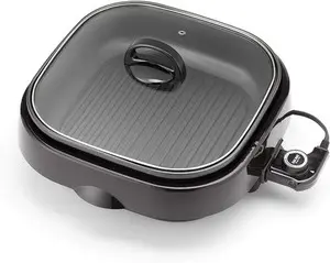 AROMA Housewares Asp-218b Grillet 4qt - Black