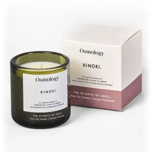 OSMOLOGY Hinoki Scented Candle - Black