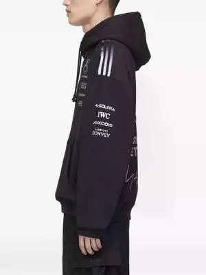 Y3 Cotton Graphic Hoodie