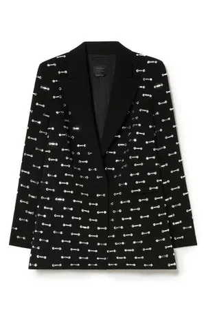 Marina Rinaldi Rhinestone Detail Jacket