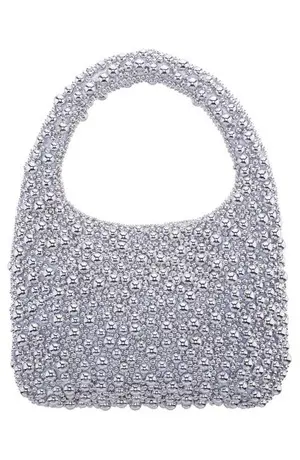 Nina Zariah Beaded Top Handle Bag