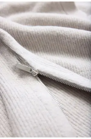 Ingrid & Isabel® Ribbed V-neck Sweater With Side Zips