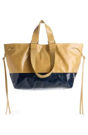 Isabel Marant Étoile Wardy Shopper Tote - Beige/navy