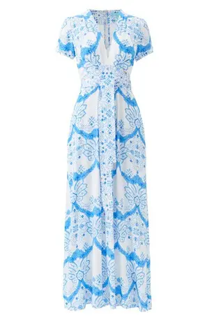 Melissa Odabash Lou Print Maxi Dress
