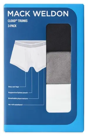 Mack Weldon 3-pack Cloud Fx Trunks - Essentials