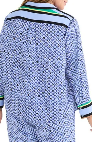 NIC+ZOE Mosaic Stripe Shirt