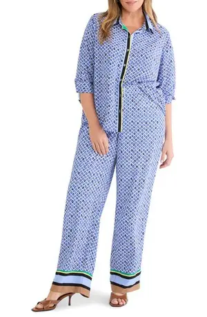 NIC+ZOE Mosaic Stripe Shirt