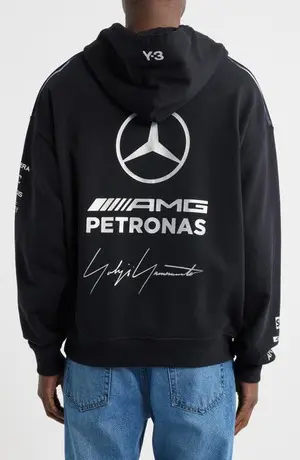 Y3 F1 Team Cotton Hoodie