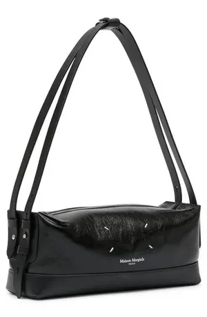 MAISON MARGIELA Small Leather Baguette Shoulder Bag