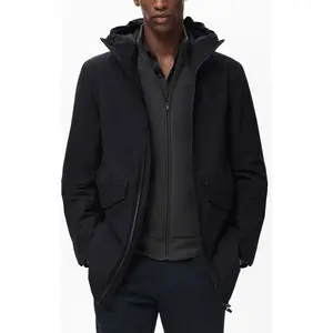 Mango Water Repellent Packable Insulated Jacket - Navy